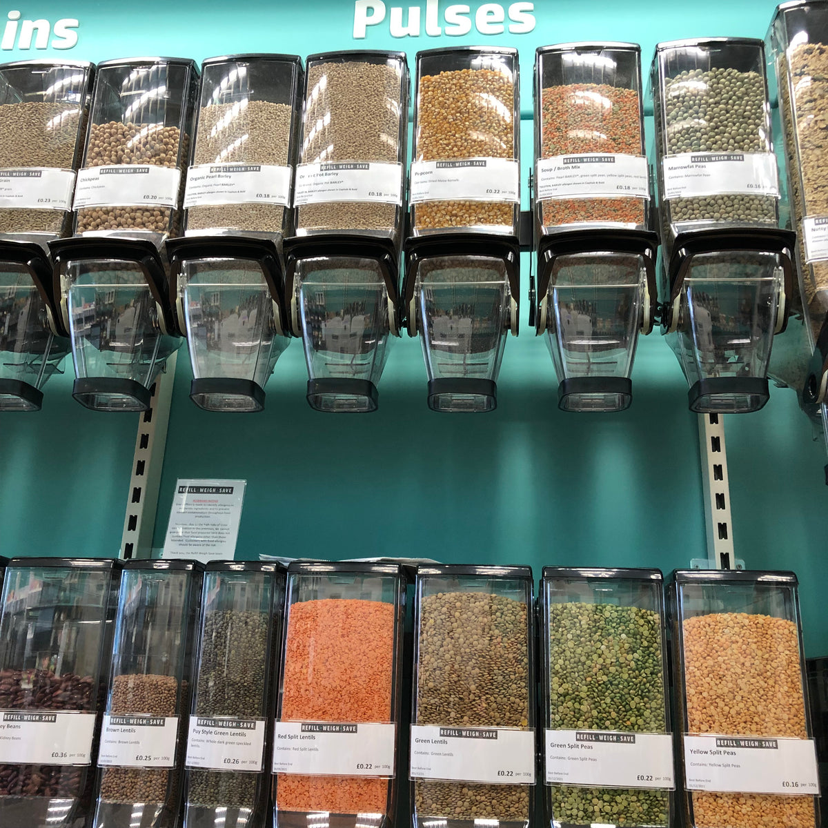 Pulses – Refill Weigh Save