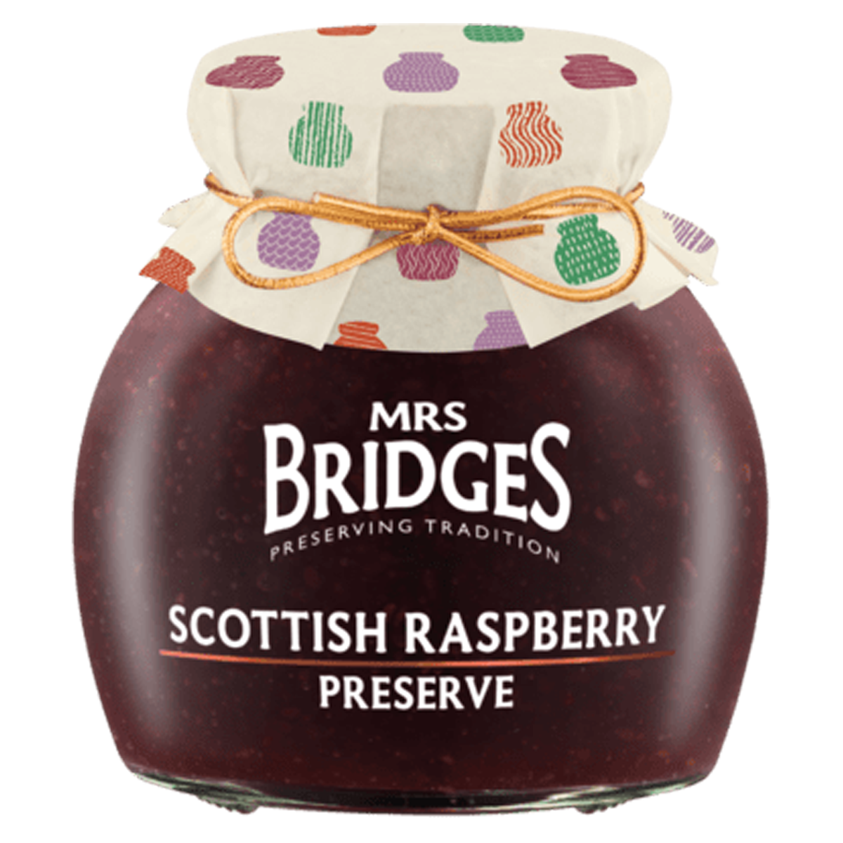Mrs Bridges Scottish Raspberry Preserve - 340g – Refill Weigh Save